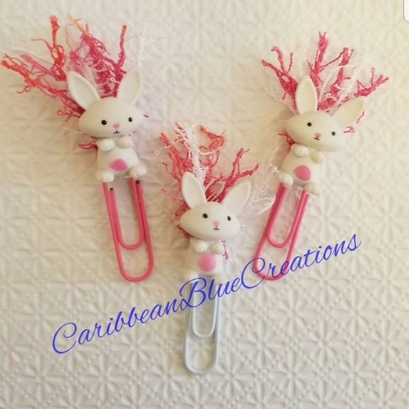 Handmade | Other | Bookmarks Bunny Rabbit Handmade 3 | Poshmark